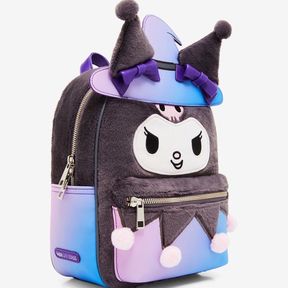 Hello Kitty | Bags | Mini Backpack Her Universe Kurami Witch Fuzzy Nwt ...
